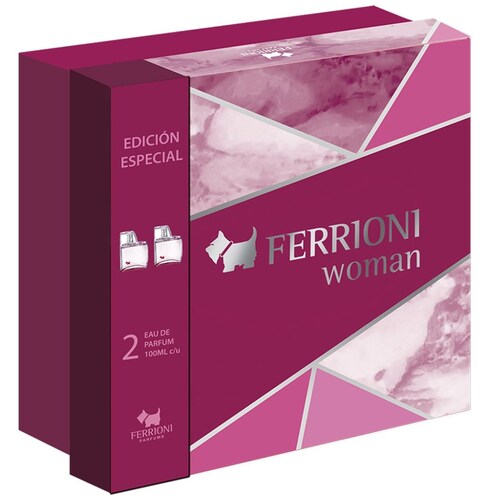 Set Fragancia para para Mujer Ferrioni Woman Edp 100Ml + 100Ml