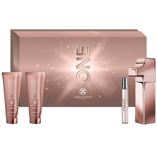 Set Fragancia para Mujer Carlo Corinto One Woman Edp