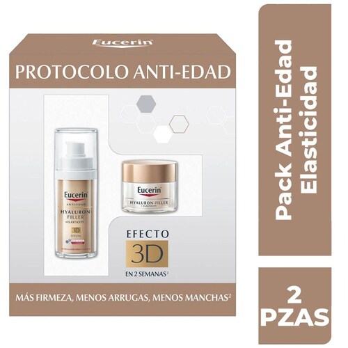 Eucerin Pack Hyaluron Filler +Elasticity Serum