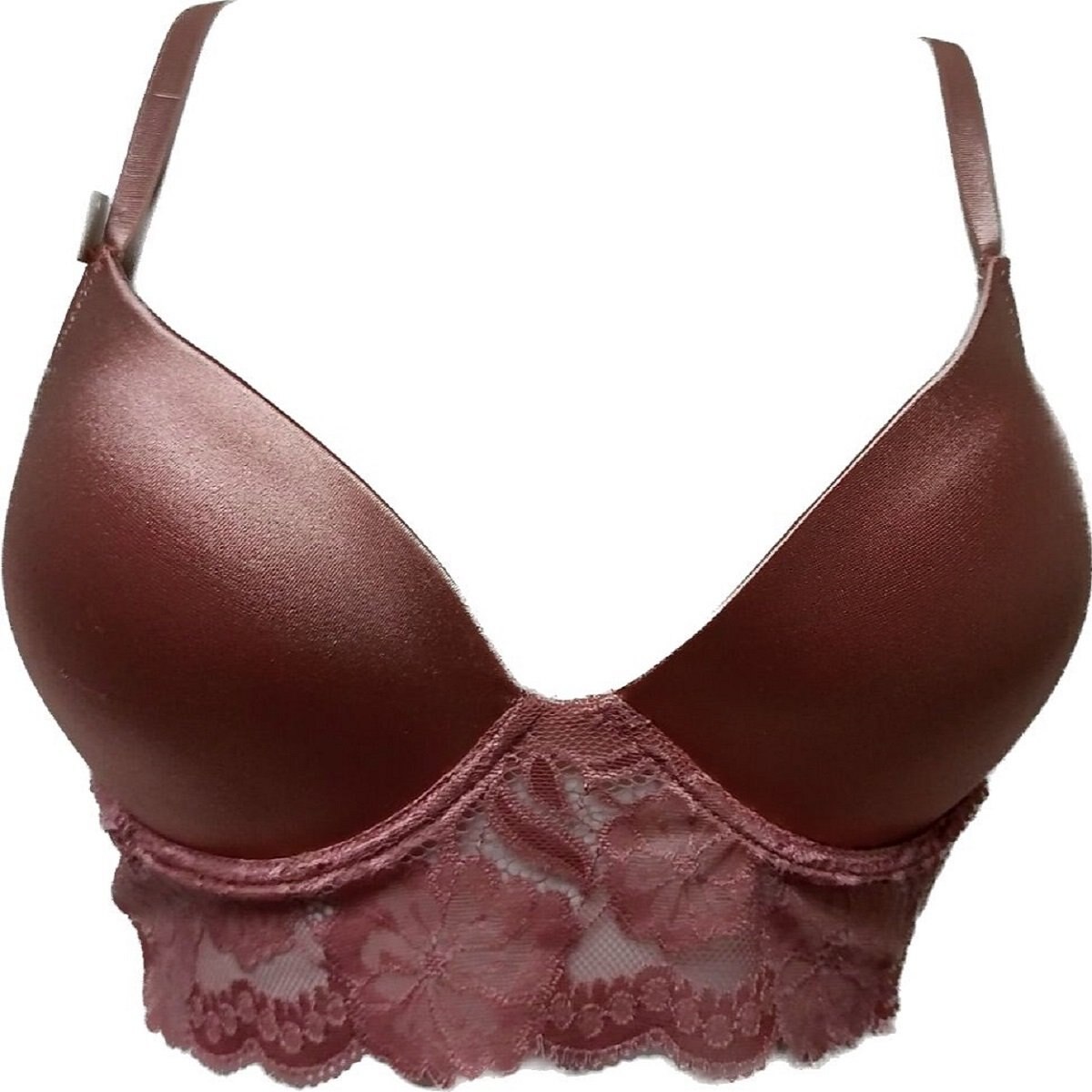 Brasier con Encaje en Contorno Vivencias 3626B