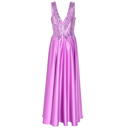 Vestido Largo Escote V Philosophy Jr Nights para Mujer