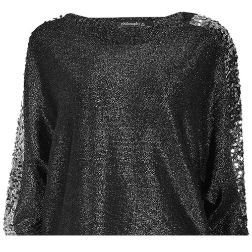 Sweater Liso Manga Ranglan Philosophy Jr Plus para Mujer