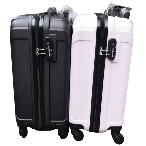 Set de 2 Maletas 18" Negro y Rosa Richmount