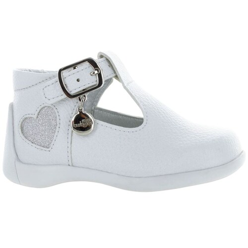 Zapato Ajuste T 12-15 Blanco Mini Burbujas para Niña