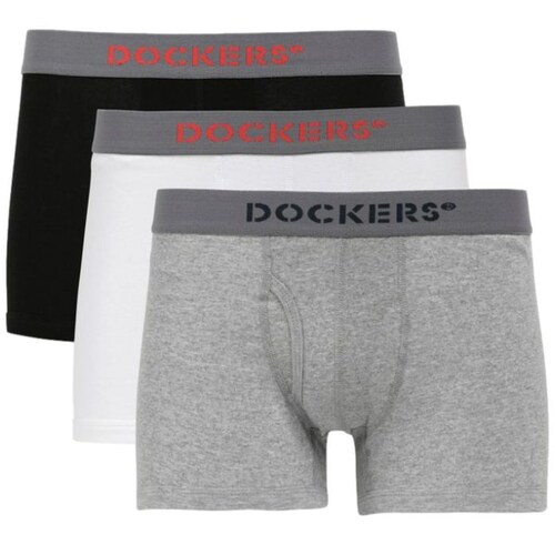Boxer Brief 3 Pack con Logo Dockers para Hombre