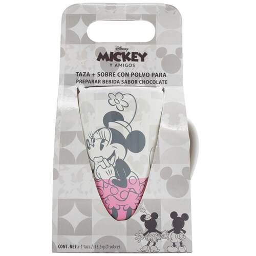 Taza Disney Alta Tapa Mickey Y Minnie con Cocoa Galeria Dc