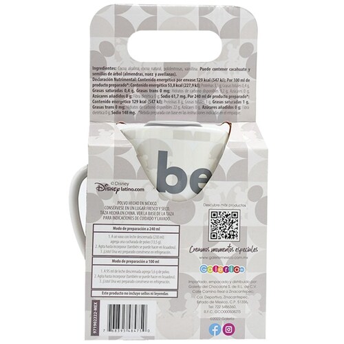 Taza Disney Alta Tapa Mickey Y Minnie con Cocoa Galeria Dc
