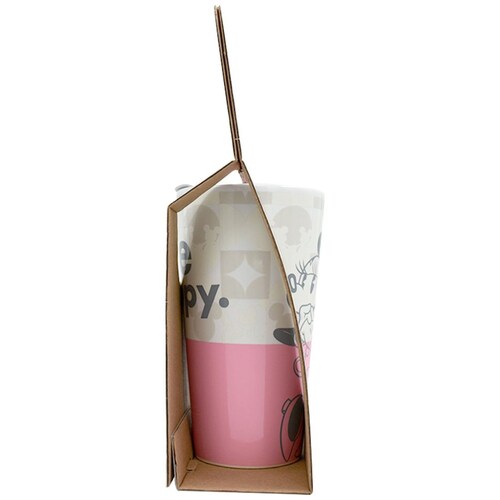 Taza Disney Alta Tapa Mickey Y Minnie con Cocoa Galeria Dc