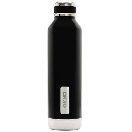 Termo Acero Inoxidable Koala Negro Mate Okko 740Ml