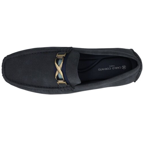 Calzado de Caballero Tipo Driver,color Azul, Carlo Corinto