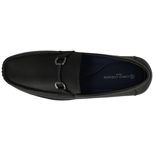 Calzado de Caballero Tipo Driver,color Negro, Carlo Corinto