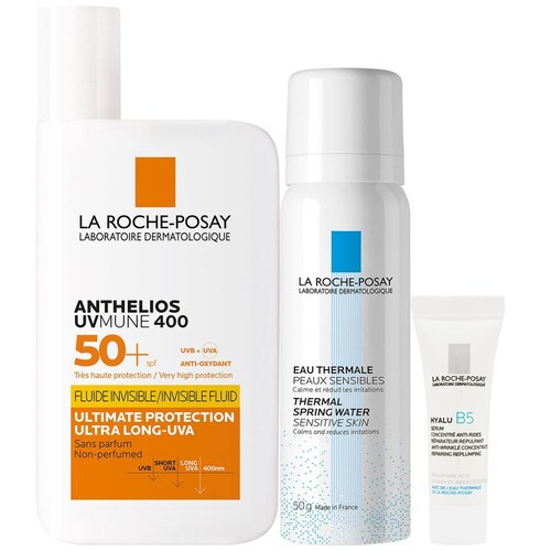 Kit Protector Solar Piel Normal a Mixta Textura Fluida