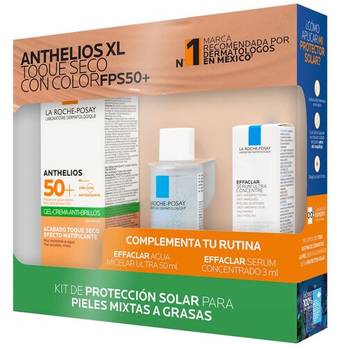 Kit Protector Solar Pieles Mixtas a Grasas con Color