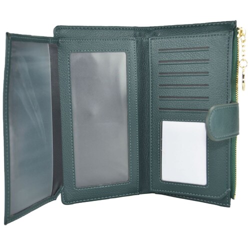 Cartera Huser Grande Color Verde