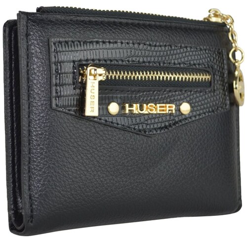 Cartera Huser Chica Color Negro