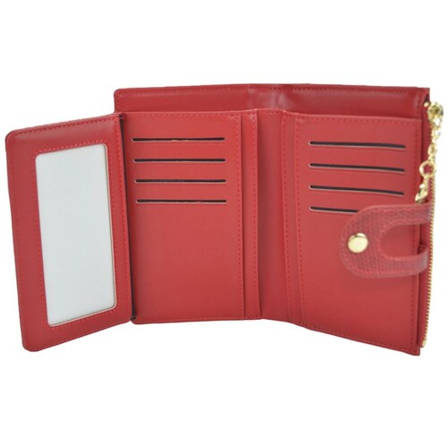 Cartera Huser Mediana Color Rojo