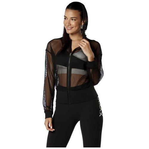 Sudadera Hoodie con Capucha Y Cierre Wellness Concepts Life para Mujer