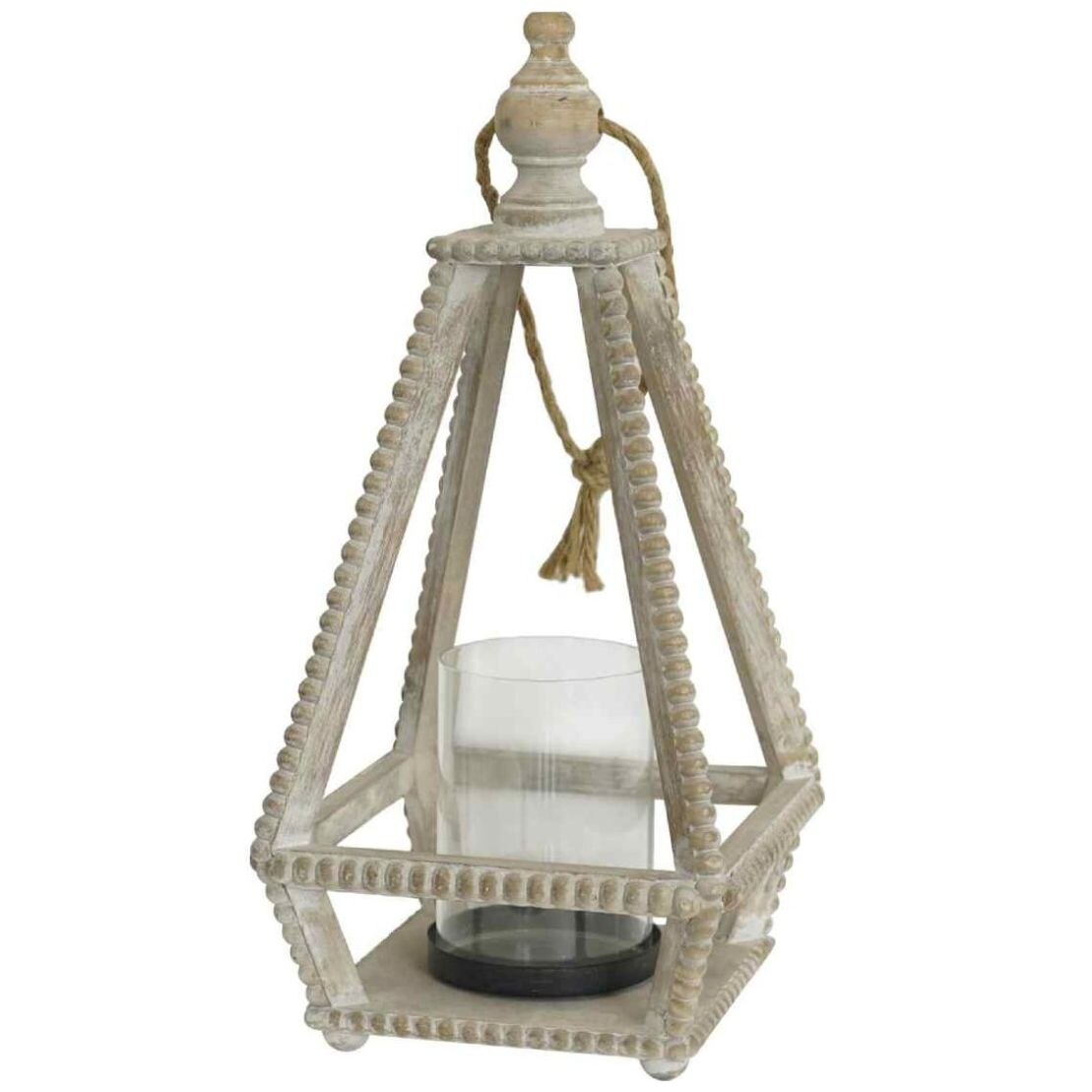 Wood Natural Lantern 16 Vintage Home