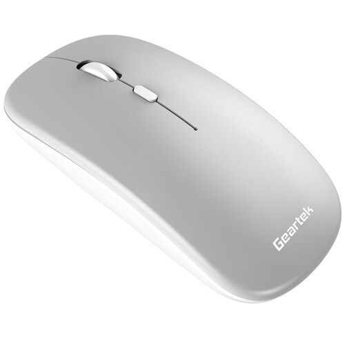 Mouse Inalámbrico Geartek Plata
