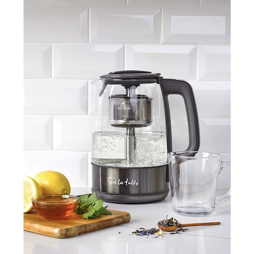 Tetera Negra de Cristal con Infusor Sur la Table