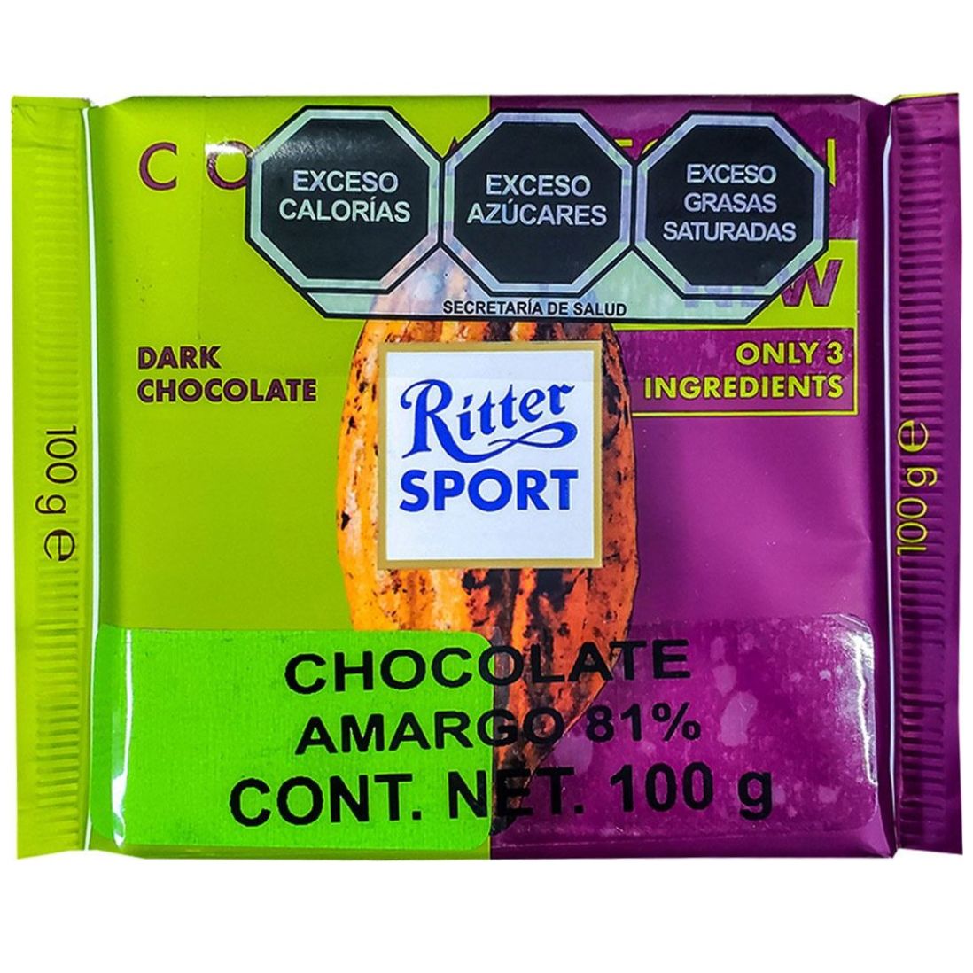 Chocolate 81% Cocoa 100 Grs
