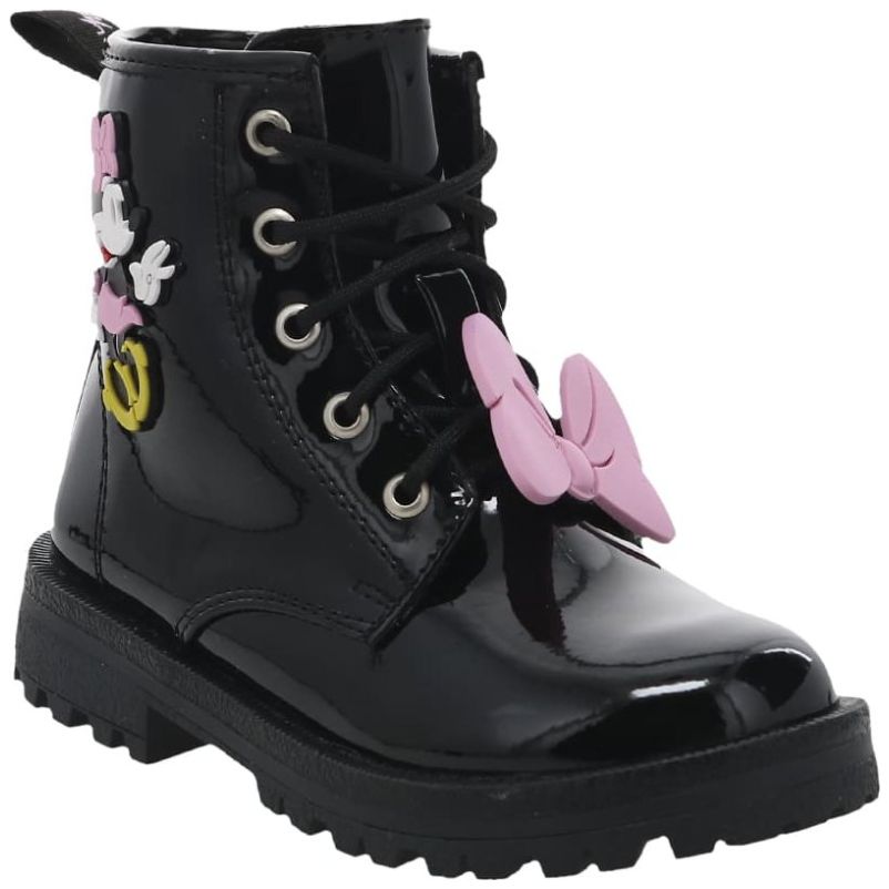 Botín para Niña Rocker Minnie 15.5-19 Negro Disney