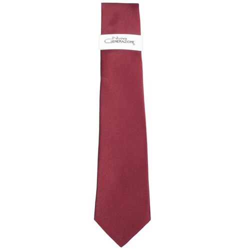 Corbata para Hombre Razo Novia 8 Cm Vino Nuova Generazione