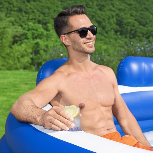 Alberca Familiar Inflable Splash Paradise 2.31M X 2.19M X 79Cm Bestway