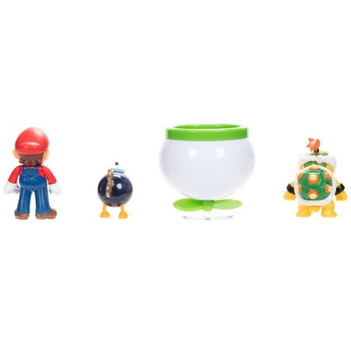 Paquete Mario Y Bowser Jr.coche Payaso Nintendo 2. 410314