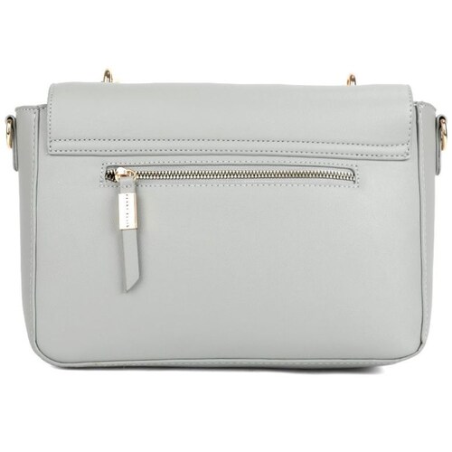 Bolsa Estilo Crossbody Marca Perry Ellis Color Gris