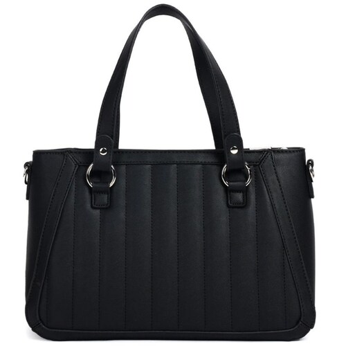 Bolsa Estilo Satchel Color Blanco Marca Perry Ellis