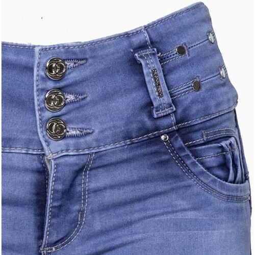 Jeans Skinny Bleach 2 Botones Ciclon Jeans