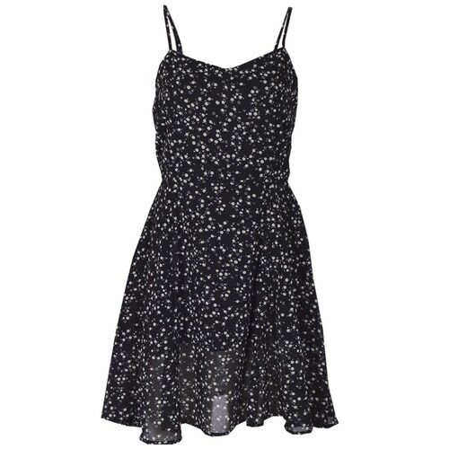 Vestido Corto para Mujer, con Escote en Espalda y Estampado Floral ...