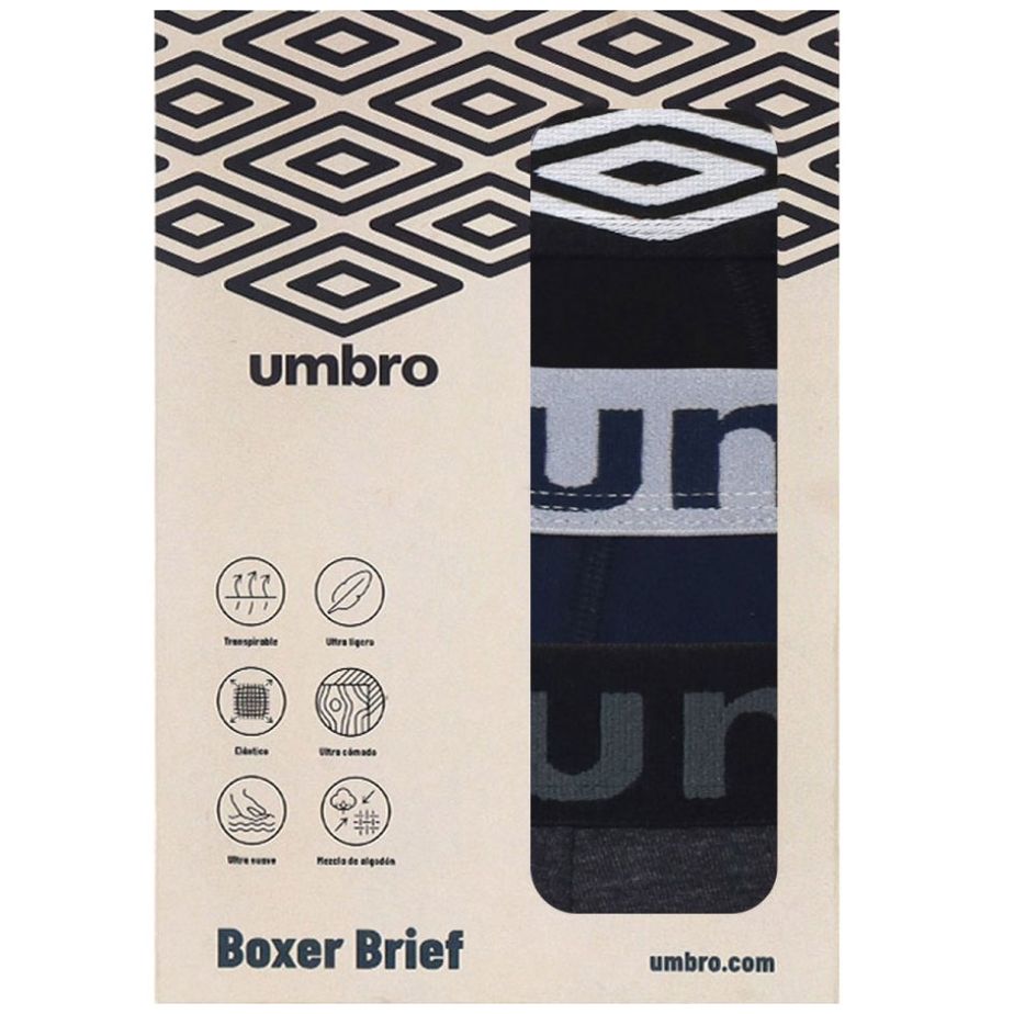 Bóxer para Hombre 3 Pack Umbro Everton
