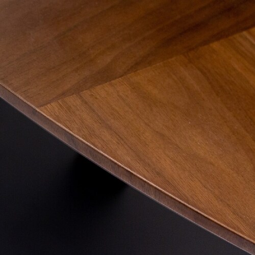 Mesa Redonda Liam con Cubierta Lineal Maderarte