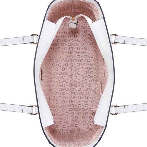 Bolsa Blanco Tote Guess Factory