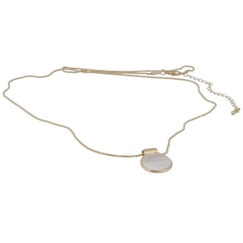 Collar con Dije Circular de Perla C2C