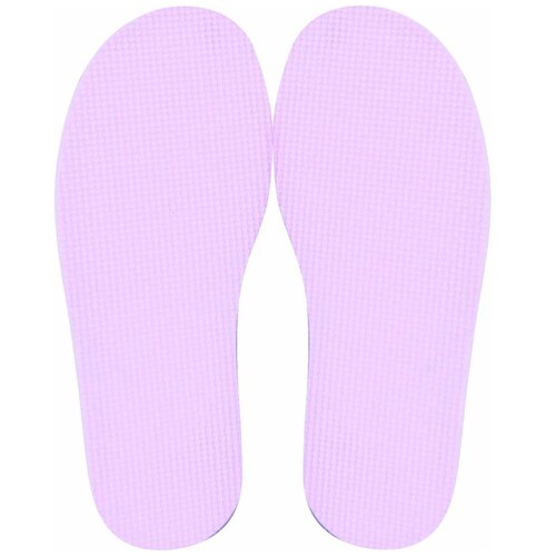 Pantufla con Ceja de Peluche Ariel Morada Arra