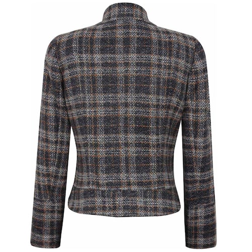 Saco Elle Cuello Solapa con Cruce Diseño Boucle