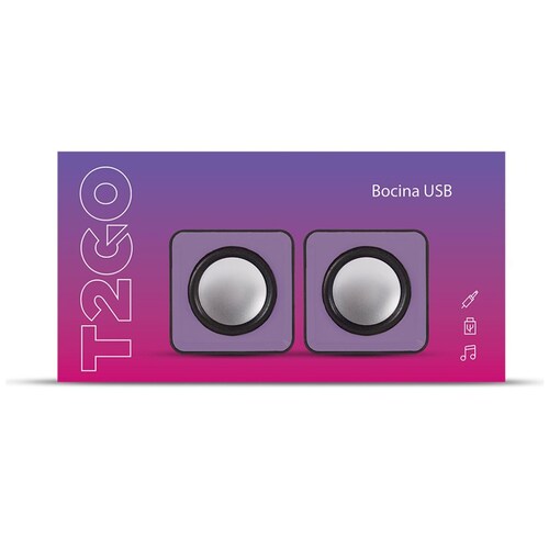 Bocina Usb Tech2 Go Morado