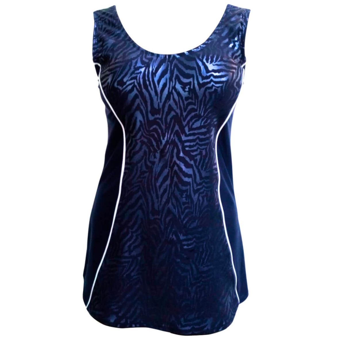 Traje de Baño Tankini Azul Combinado Relax