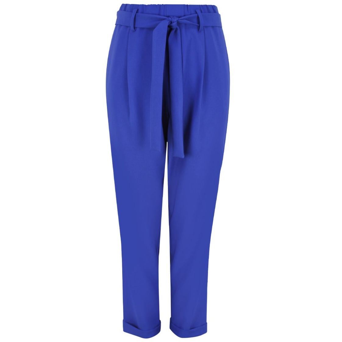 Pantalón Basel Corte Carrot Diseño Cinturón con Valenciana
