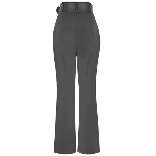 Pantalón Basel Corte Flare Diseño con Cinturón