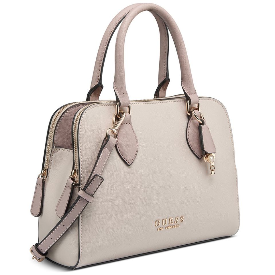 Bolsa Satchel Rosa Guess Factory