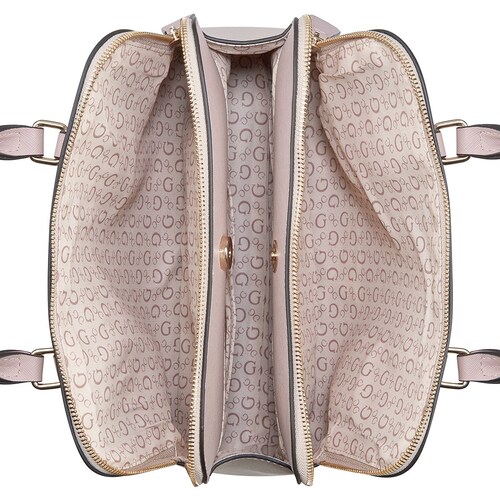 Bolsa Satchel Rosa Guess Factory