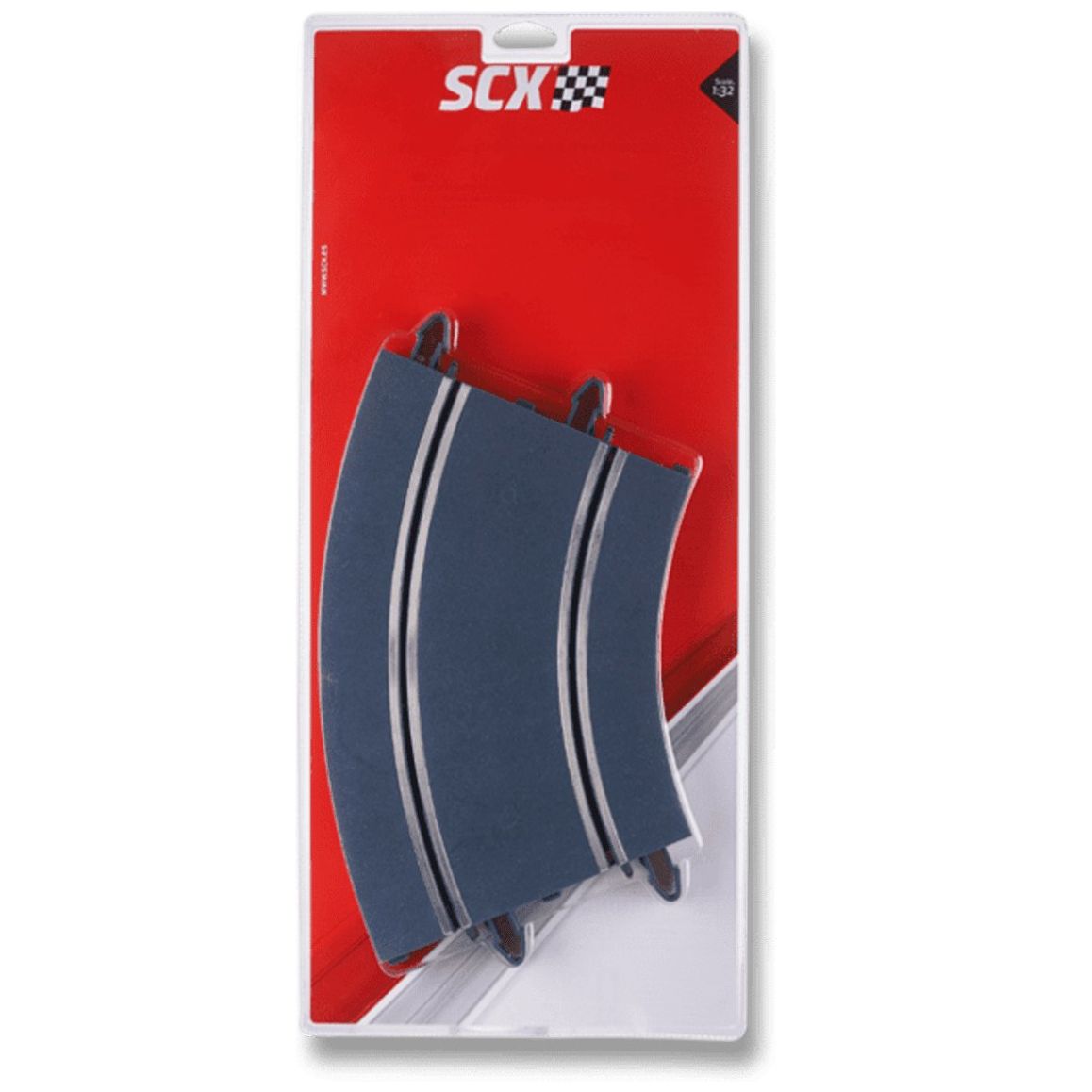 Accesorio Original Standard Curve 45 Grados Track R2 Scalextric