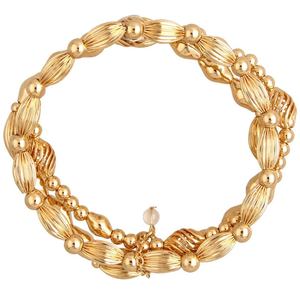 Pulsera Marca Napier Color Oro Acabado Pulido