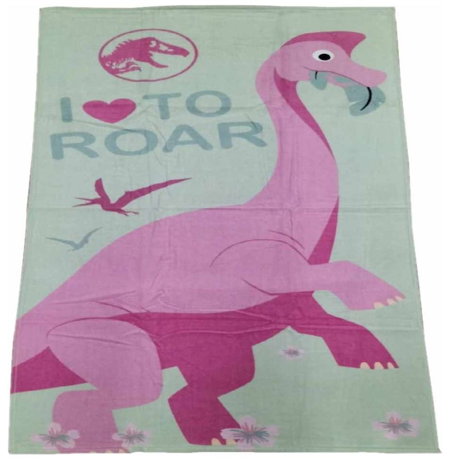 Toalla Medio Baño Jurassic Roar 140X70 Cm Disney