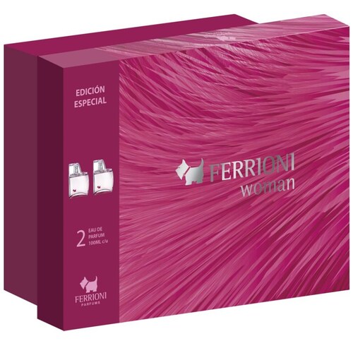 Eau de Parfum Set Ferrioni Bundle Woman Eau de Parfum 100 Ml + Eau de ...