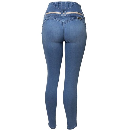 Jeans Skinny Stn Bleach 4 Botones Ciclon Jeans